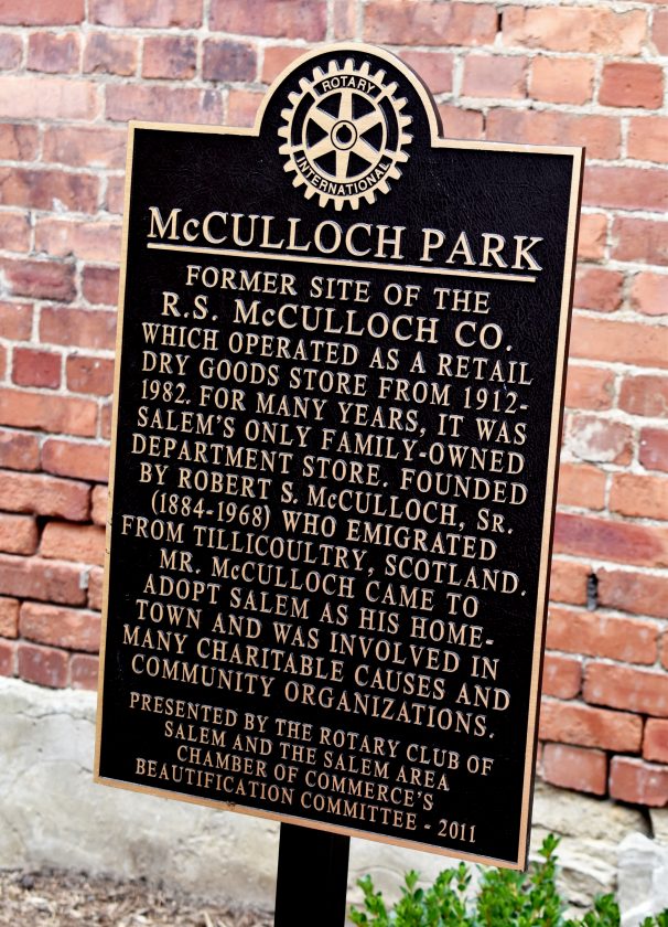 Grant awarded for McCulloch Park project | News, Sports, Jobs - Salem News